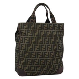 Fendi Pre-owned Zucca Canvas Tote Bag - - Pre-owned - Damen - Braun - ONE SIZE