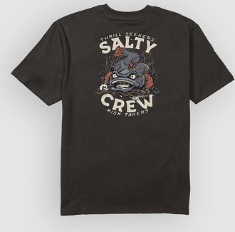 Salty Crew Catfish Monst T-Shirt black
