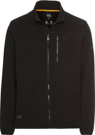 Camel Active Herren Fleecejacke mit Brusttasche Schwarz, Menswear-XXL