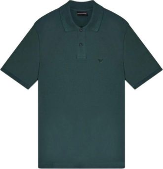 Emporio Armani Homme, Tops, Vert, Taille: M Polo Chemises