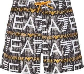 Emporio Armani Emporio Armani Ea7, Homme, Maillots de bain, Multicolore, Taille: XL All Over Monogram Swimsuit