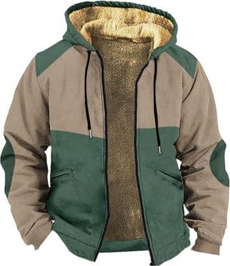 Generic Manteau Cintr&eacute; Homme Veste Teddy Noir Homme Veste Veste en Jean Deux Couleur Bombers pour Homme Veste Homme Suedine Blouson Homme Drap De Laine Mantea