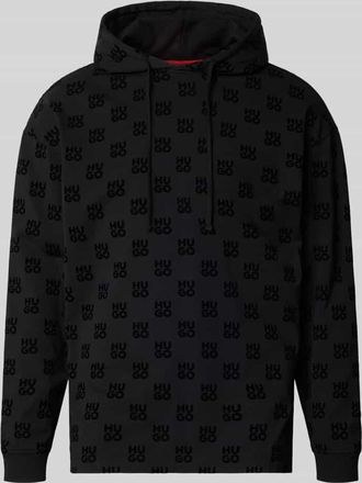 HUGO BOSS Regular Fit Hoodie aus Baumwoll-Mix
