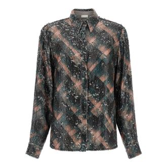 Dries Van Noten Chowy Emb Shirt - - Blouses & Shirts - Damen - Mehrfarbig - M