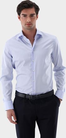 van Laack Bügelfreies Twill Hemd Slim Fit