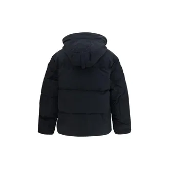 Canada Goose Mens Black Recycled Polyester Parka Clothing