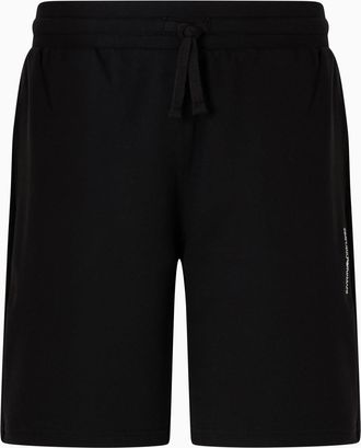 Emporio Armani Herren Bermuda Short Sweatpants, Schwarz, M