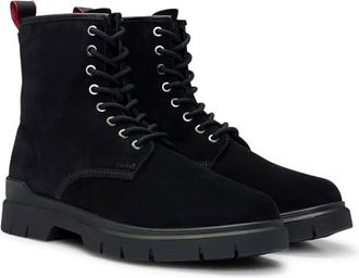 HUGO BOSS Homme Ryan_Halb_SD Demi-Boot, Black, 46 EU