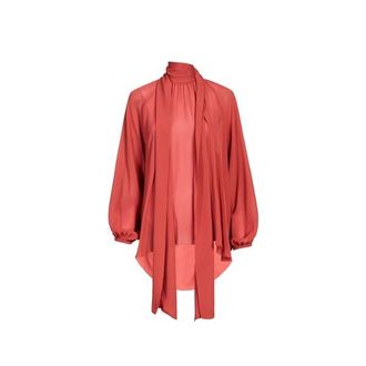 Suncoo Blouse unie col montant