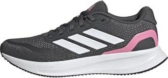 adidas Adidas Femme Runfalcon 5 Running Shoes, Grey Six/FTWR White/Bliss Pink, 40 2/3 EU