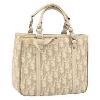 Dior Sac &agrave; main vintage Pre-owned - Femme - Pre-owned - Beige - Taille: ONE Size