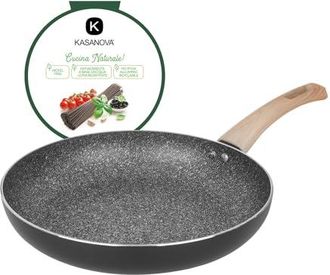 KASANOVA Bratpfanne aus schwarzem Stein (32 cm)