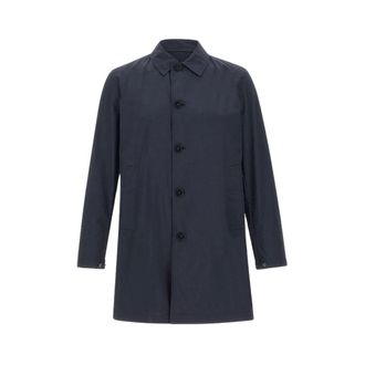 Woolrich Homme, Manteaux, Bleu, Taille: XL Urban Lamar Trench Coat