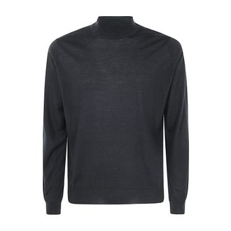 FILIPPO DE LAURENTIIS Merino Rollkragenpullover - - Knitwear - Herren - Blau - XL