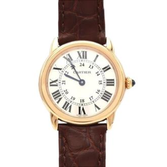 Cartier Pre-owned Ronde Solo Small Wristwatch - - Pre-owned - Damen - Wei&szlig; - ONE SIZE