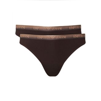 Emporio Armani String-Set EW000402 AF25572 U6279 Dunkelbraun