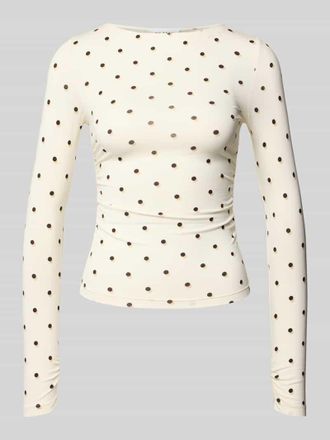 Oh April Longsleeve mit Label-Stitching Modell Maeve