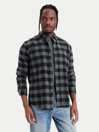 HUGO BOSS Hemd Rickert _M 50569719 Dunkelgr&uuml;n Regular Fit