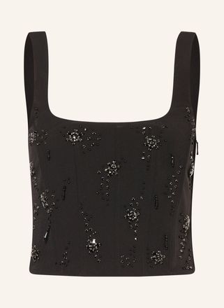 Riani Riani Top Mit Schmucksteinen schwarz