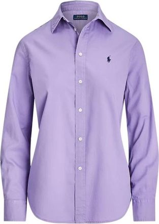 Polo Ralph Lauren Femme, Blouses et Chemises, Violet, Taille: 38 FR Chemise Casual
