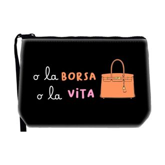 MC2 Saint Barth Pochette Aline - Femme - Sacs - Noir - Taille: ONE Size