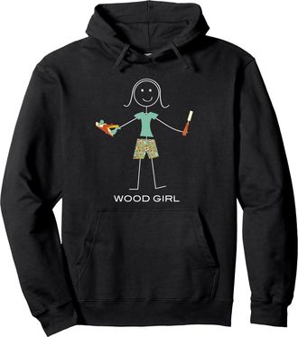 Whyitsme Design Lustige Frauen Holzbearbeitung, M&auml;dchen Holzarbeiter Pullover Hoodie