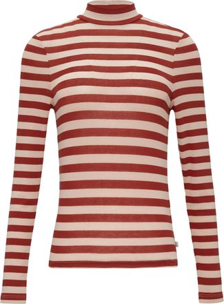 QS by s.Oliver Damen 2153331 T-Shirt Langarm, 40G0, X-Large