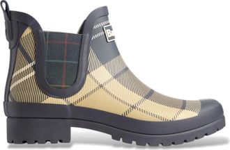 Barbour Bottes Carreaux Mallow Chelsea Welly Barbour