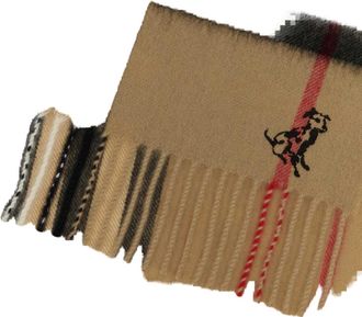 Burberry Giant Check Scarf - Beige