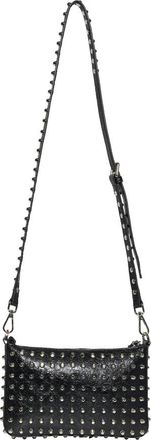 John Richmond Femme, Sacs, Noir, Taille: ONE Size Mini Borsa a Tracolla Catena e Borchie