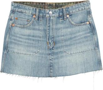 Re/Done The Rewind Denim Skirt