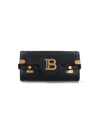 Balmain Clutches - B-Buzz Pouch - Black - Gr. unisize - in Schwarz - f&uuml;r Damen