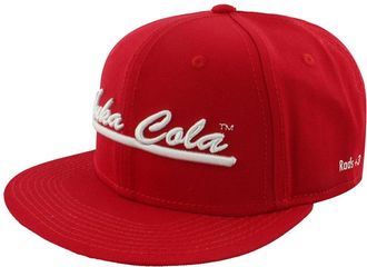 Bioworld Fallout 4 Snapback Kappe Nuka Cola, Rot, Baseballkappe, Herren, Unisex, One Size, Large, Herbst, Winter, Casual, Gaming-Events, Videospiel, Fallout 4,