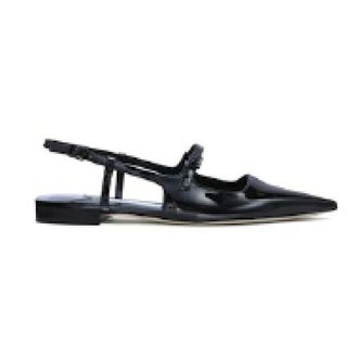 Jimmy Choo London Femme, Chaussures, Noir, Taille: 38 1/2 EU Sandales Noires
