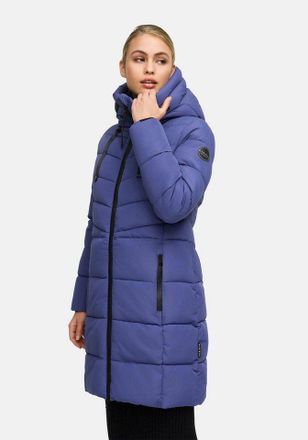 Marikoo Winterjacke Natsukoo XVI Stepp Mantel mit gro&szlig;er Kapuze