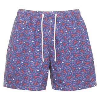 Saint Barth Homme, Maillots de bain, Bleu, Taille: M Lighting Micro Fantasy Swim Shorts