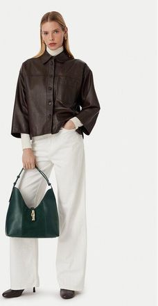 Furla Handtasche Goccia M WB01499 BX3158 CN 5137S Dunkelgr&uuml;n