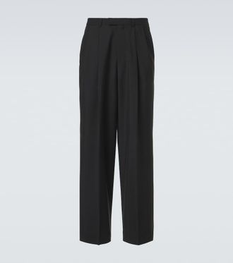 Givenchy Pantalon droit en laine et mohair