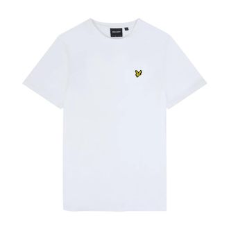 Lyle & Scott Thistle Club Print T-Shirt - - Tops - Herren - Wei&szlig; - L