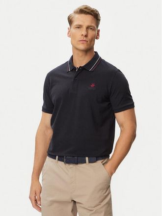 Beverly Hills Polo Club Poloshirt P-SS26M-P450111 Dunkelblau Regular Fit