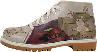 Dogo Schn&uuml;rstiefel DOGO Shortcut Boots - I Watch And Judge