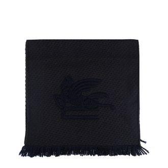 Etro Schal mit Logo - - Accessories - Damen - Blau - ONE SIZE