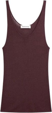 Frankie Shop Femme, Tops, Rouge, Taille: 42 FR Rivo Knit Tank Top