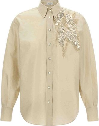Brunello Cucinelli Chemise - Beige