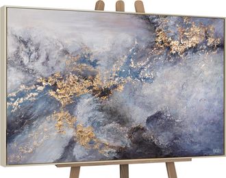 Yohji Yamamoto Acrylbilder auf leinwand handgemalt &laquo;Renaissance&raquo; | Handgemaltes gem&auml;lde f&uuml;r wohndecor | acryl abstrakt bild | Gem&auml;lde modern | Wandbild handgemalt | 