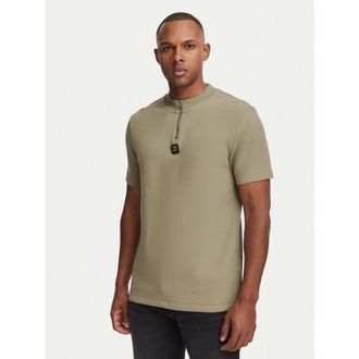 HUGO BOSS T-Shirt Dabi 50563018 Khakifarben Regular Fit