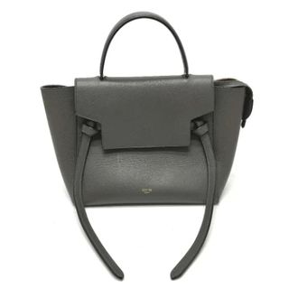 Celine Pre-owned Cuir sacs-celine - Femme - Pre-owned - Gris - Taille: ONE Size
