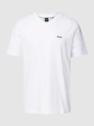 HUGO BOSS T-Shirt mit V-Ausschnitt