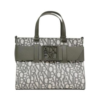 A|X Armani Exchange Femme, Sacs, Vert, Taille: ONE Size Sac &agrave; main avec bandouli&egrave;re