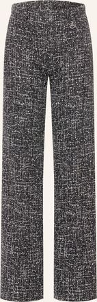 Sem per Lei Sem Per Lei Marlenehose Aus Jersey schwarz